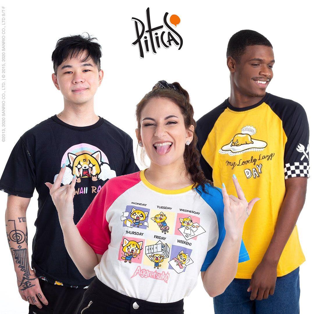 Personagens da Sanrio nas camisetas da Piticas - LICENSINGCON - Marcas ...