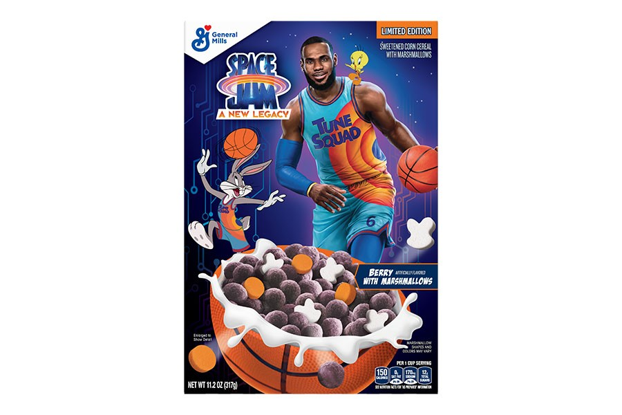 General Mills promove lançamento de cereal 'Space Jam: A New Legacy ...
